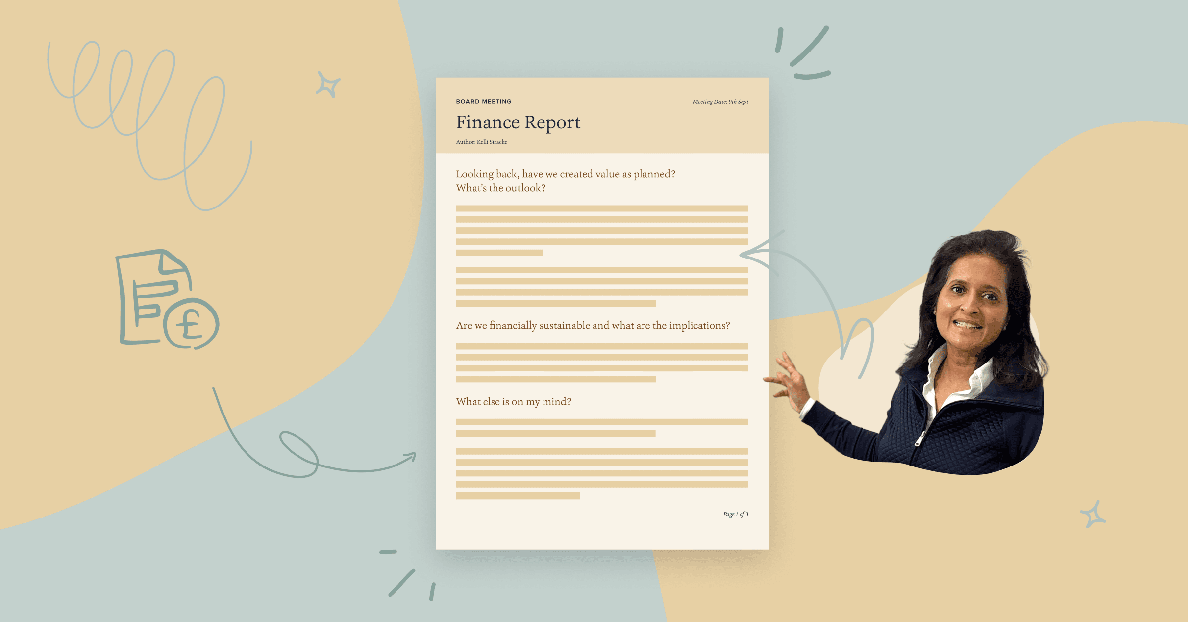 How to write a great finance report