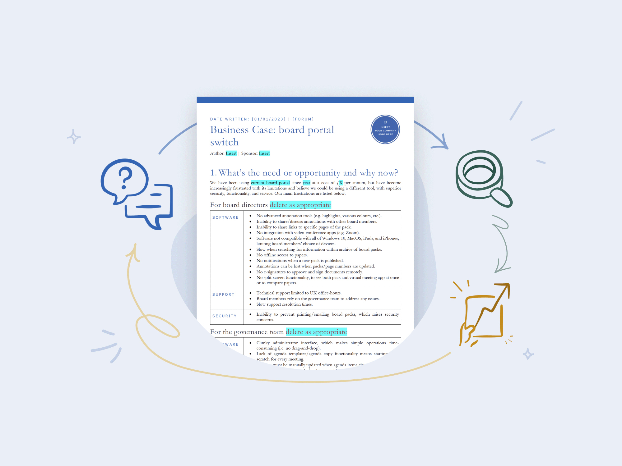 Use Case Format Portal